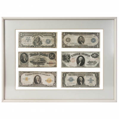 Other : Set of six collectible American banknotes
